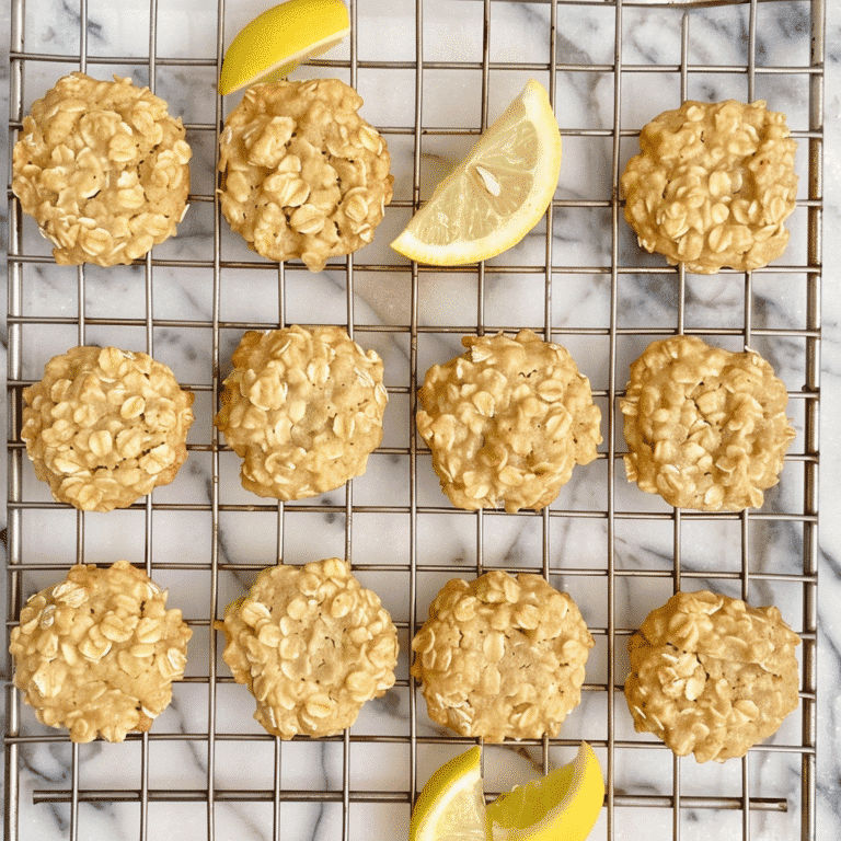 Lemon Oatmeal No Bake Cookies – Easy, Sweet, and Unbelievably Addictive ...