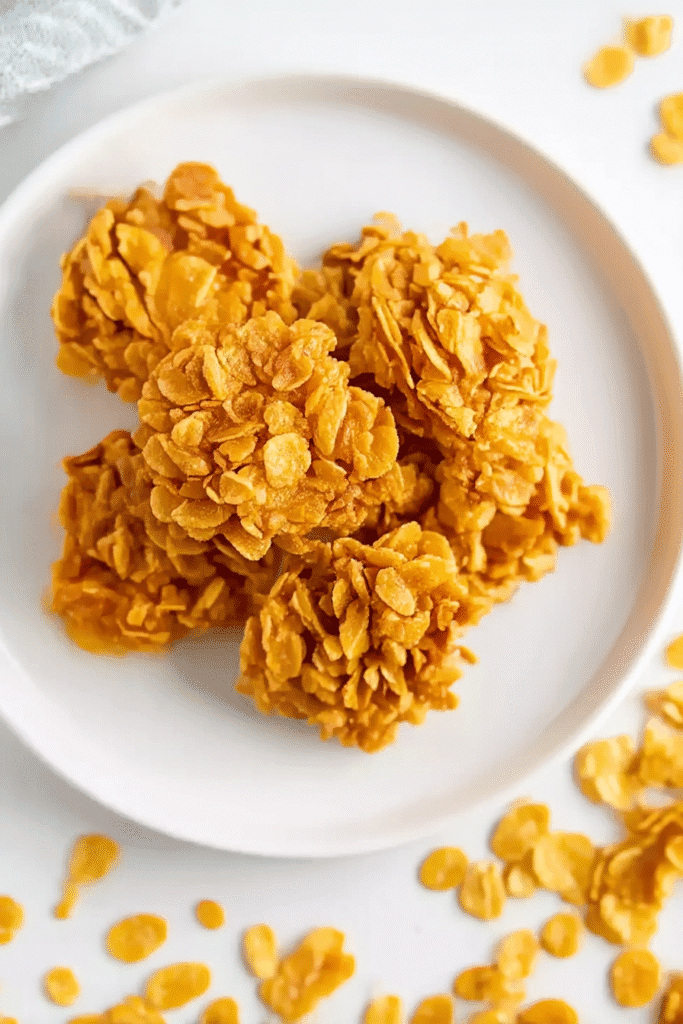 Amazing No Bake Cornflake Cookies in 15 Minutes