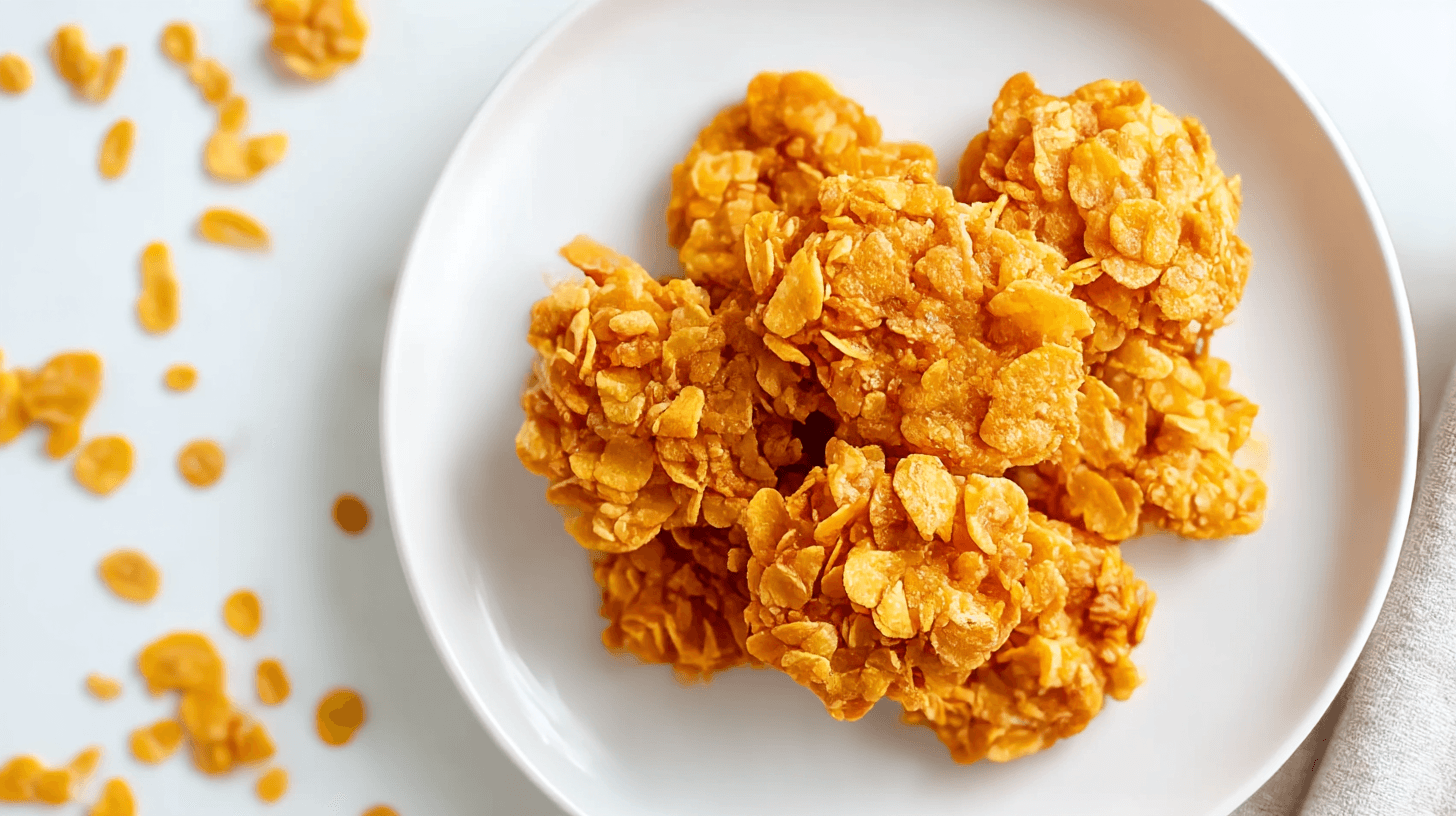 Amazing No Bake Cornflake Cookies in 15 Minutes