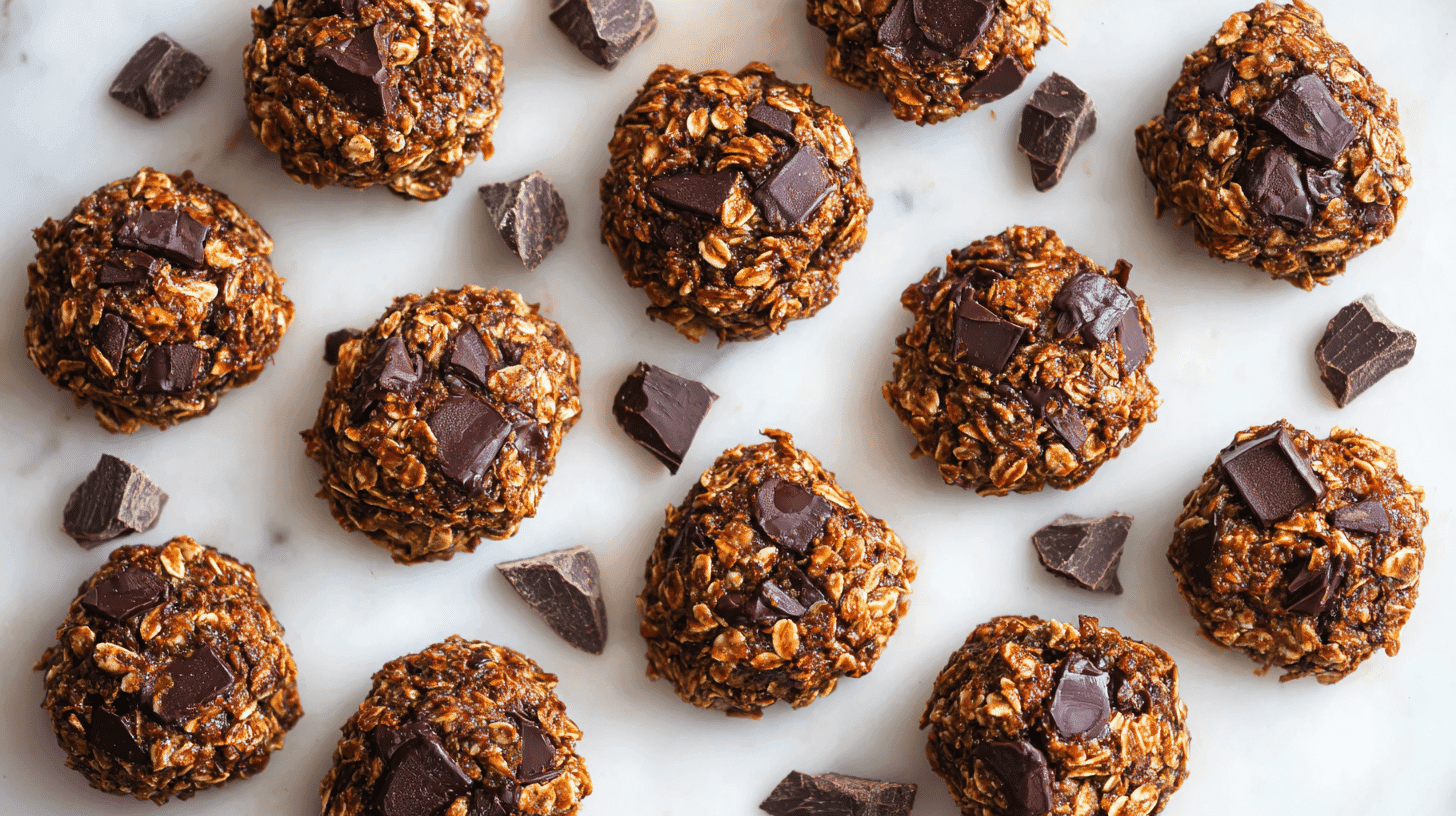 Guilt-Free No Bake Cookies in 15 Minutes | Healthy Recipe