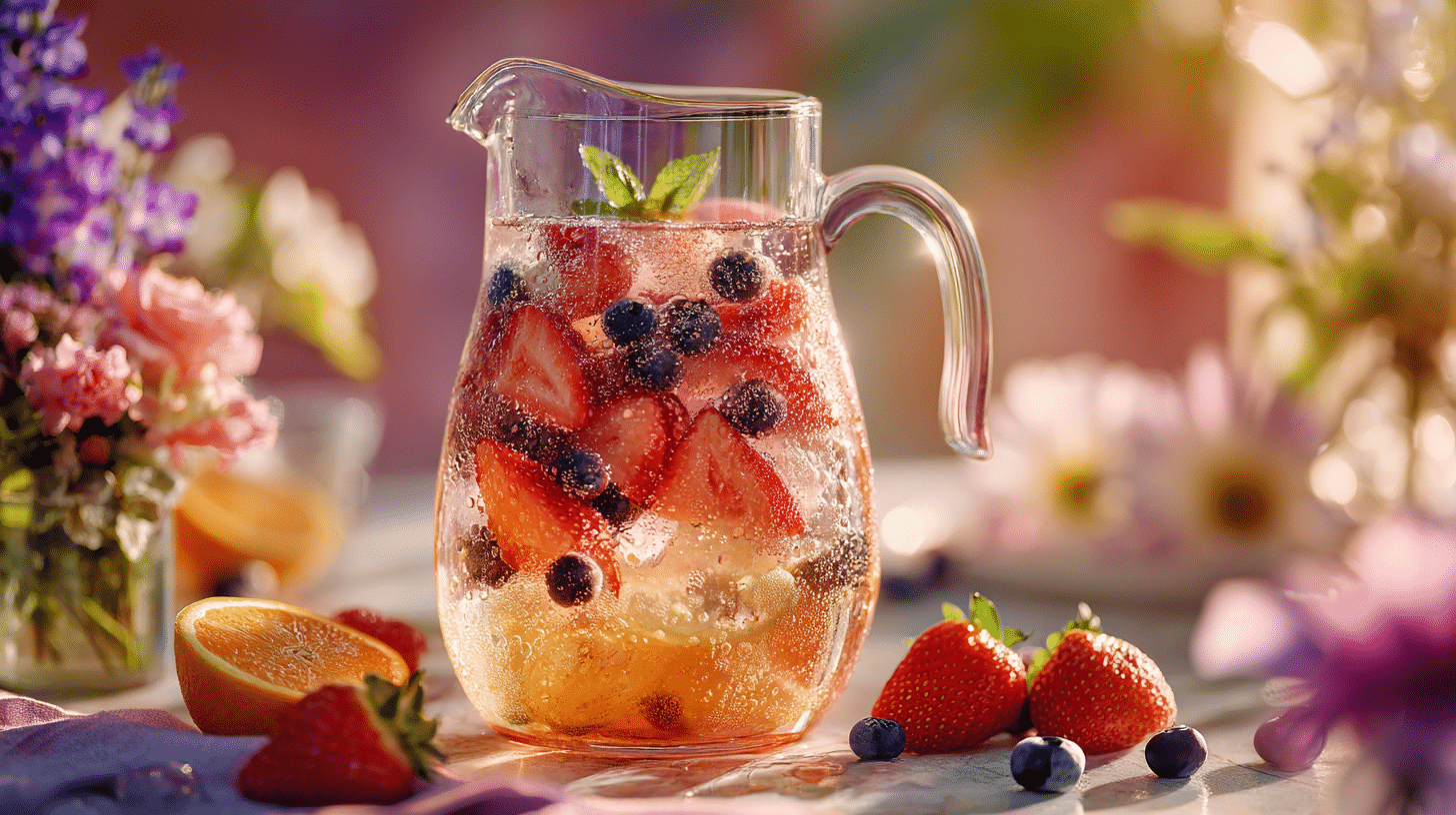 Easy Pitcher Drinks for Easter Brunch | Quick & Fresh
