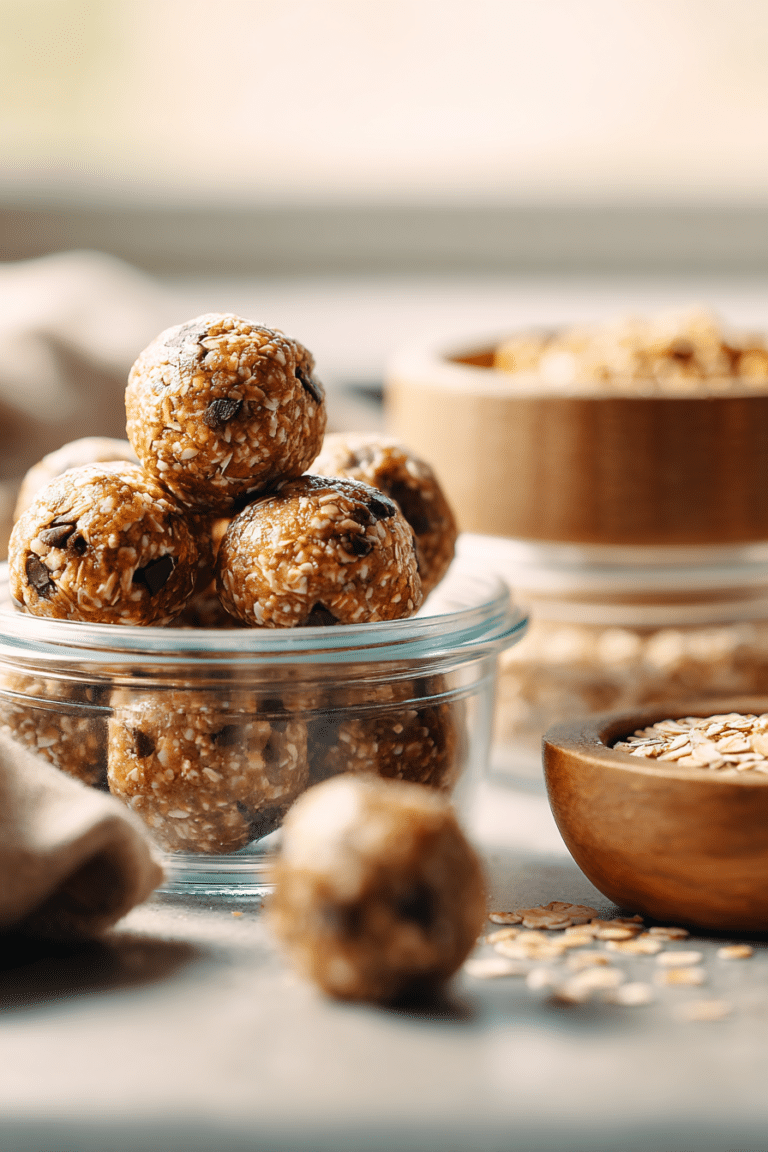 No-Bake Make-Ahead Energy Bites – Easy Weekly Snack